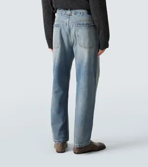 MAISON MARGIELA Cropped Straight Jeans