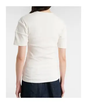 LEMAIRE Cotton And Linen Jersey Henley Shirt