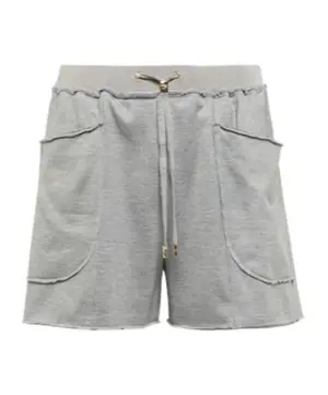 TOM FORD Silk And Cotton Drawstring Shorts - Gray