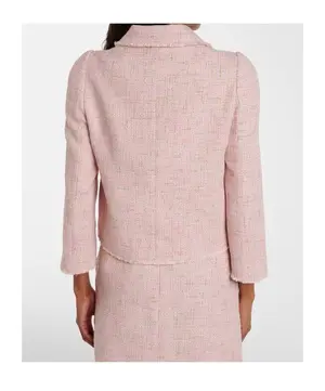 SHUSHU/TONG Cotton-blend Tweed Jacket