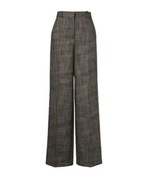 JOSEPH Hawley Virgin Wool Wide-leg Pants - Black