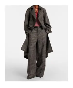 JOSEPH Hawley Virgin Wool Wide-leg Pants