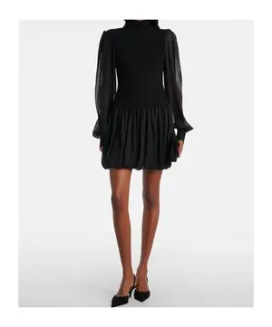 FRAME Ribbed Knit Dress
