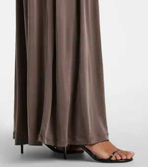 AYA MUSE Alyve Draped Halterneck Maxi Dress