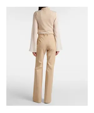 JOSEPH Tafira Gabardine Wide-leg Pants
