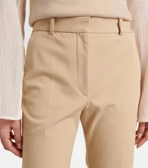 JOSEPH Tafira Gabardine Wide-leg Pants