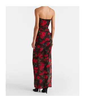 Magda Butrym Floral Pleated Dress