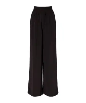JOSEPH Nour Wide-leg Pants - Black