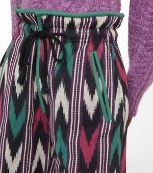 Isabel Marant Étoile Linima Cotton Paperbag Shorts