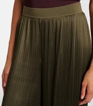 JOSEPH Pleated Wide-leg Pants