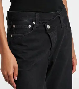 AGOLDE Arc Criss Cross Barrel-leg Jeans