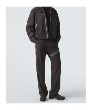 KIKO KOSTADINOV Fosco Virgin Wool Straight Pants