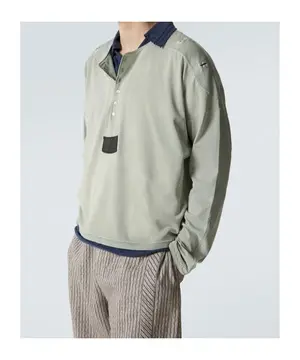 KIKO KOSTADINOV Sargo Cotton Henley Shirt
