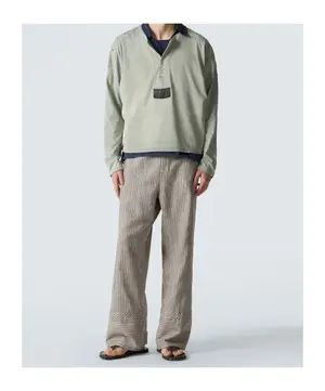 KIKO KOSTADINOV Sargo Cotton Henley Shirt