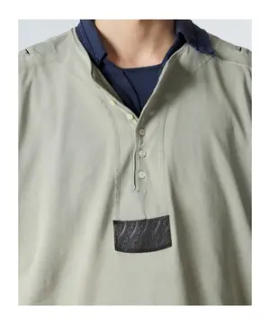 KIKO KOSTADINOV Sargo Cotton Henley Shirt
