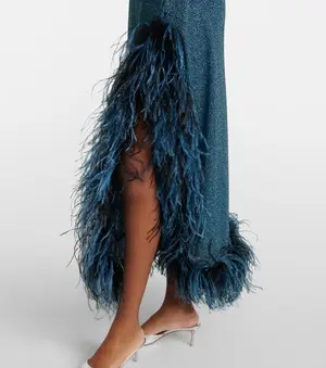 Oseree Backless Midi Dress