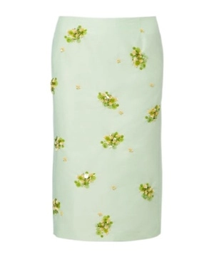 SHUSHU/TONG Sequined Midi Skirt