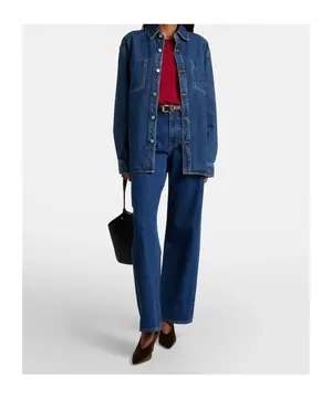 SLVRLAKE Long-sleeved Denim Shirt