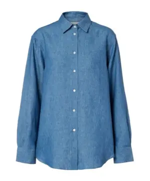 RÓHE Long-sleeved Shirt - Blue