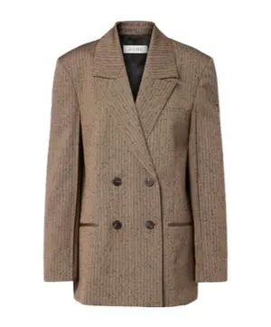 RÓHE Long-sleeved Suit Jacket - Brown