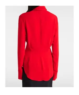 Tove Long Sleeve Shirt With Lapel Collar