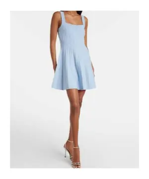 Simkhai Indie Ribbed-knit Minidress