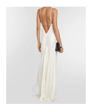 Victoria Beckham Satin Slip Dress
