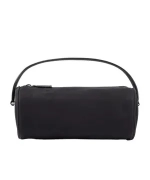 THE ROW Zipper Shoulder Bag - Black