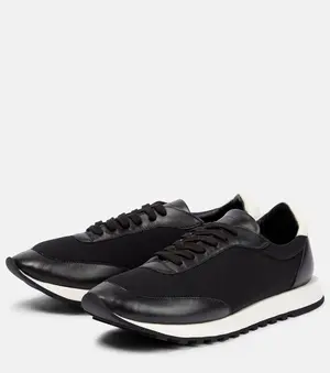 THE ROW Round-toe Low-top Sneakers