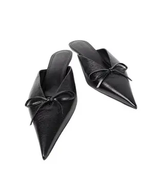 Balenciaga Knife Bow Mules