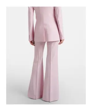 Gabriela Hearst Flared Trousers With Belt Loops