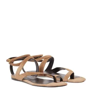 Khaite Aimee Suede Sandals