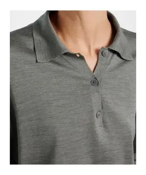 THE ROW Lilienne Silk Polo Sweater