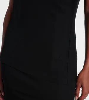 THE ROW Isadra Draped Jersey Top