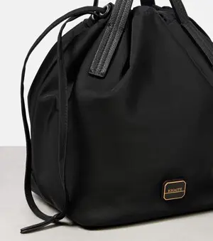 Khaite Rory Medium Leather-trimmed Bucket Bag
