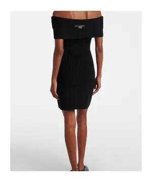 Givenchy Ribbed-knit Wool And Alpaca-blend Minidress