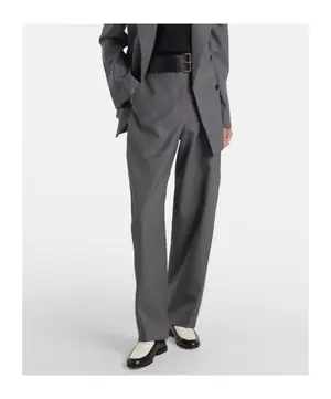 Givenchy Cocoon Wool Wide-leg Pants