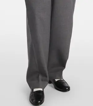 Givenchy Cocoon Wool Wide-leg Pants