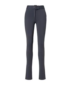 COURREGES Belted Jersey Pants - Black