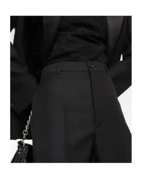 Balenciaga High-rise Virgin Wool Pants