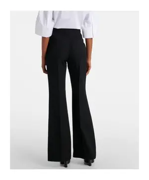 Givenchy Mid-rise Wool Flared Pants