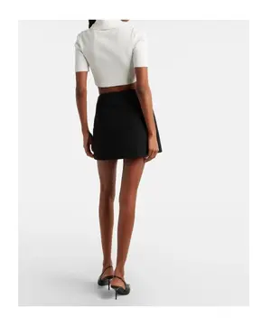 COURREGES Tweed Miniskirt