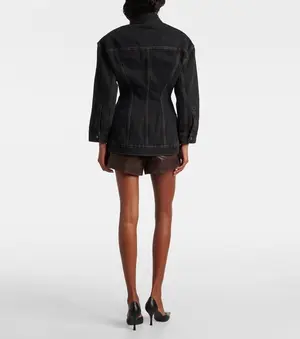 Wardrobe.NYC Denim Jacket With Nipped Waist