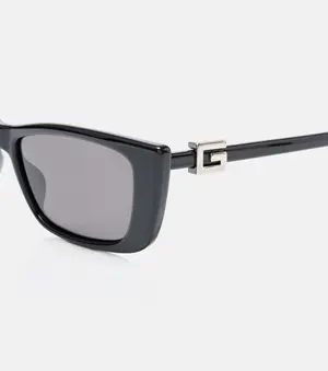 Gucci Logo Rectangular Sunglasses