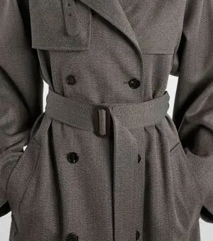 THE ROW Rhydian Virgin Wool Gabardine Trench Coat
