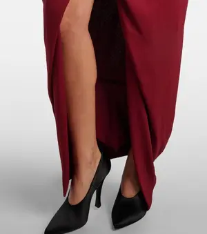 VIVIENNE WESTWOOD Draped Crepe Gown
