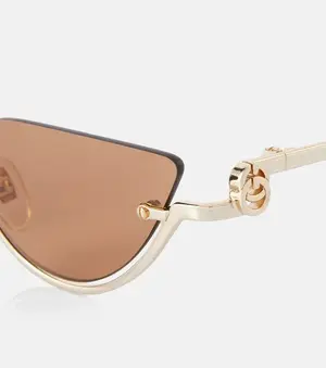 Gucci Double G Cat-eye Sunglasses