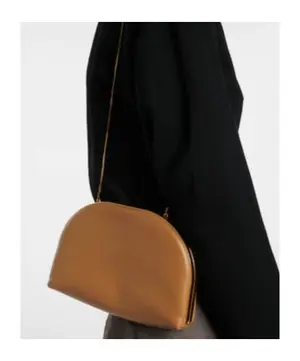 THE ROW Sylvia Leather Clutch