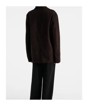 THE ROW Fabian Suede Jacket - Brown