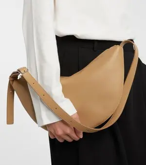 THE ROW Jouvette Leather Crossbody Bag